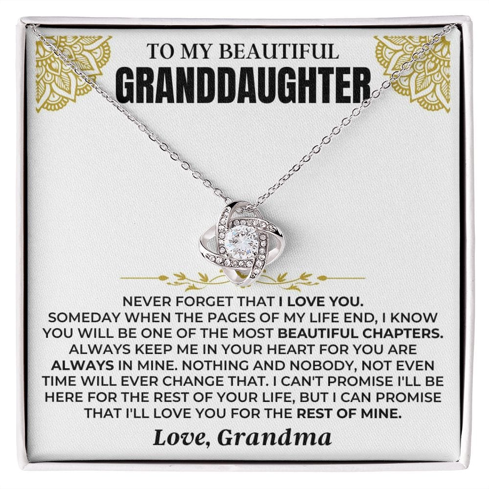 To My Beautiful Granddaughter - Custom Sign-Off Card - Gift Set - SS51 ...