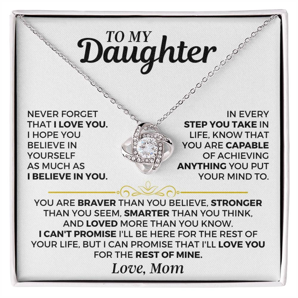 To My Daughter - Love Mom - Beautiful Gift Set - SS556M – Sugar Spring Co